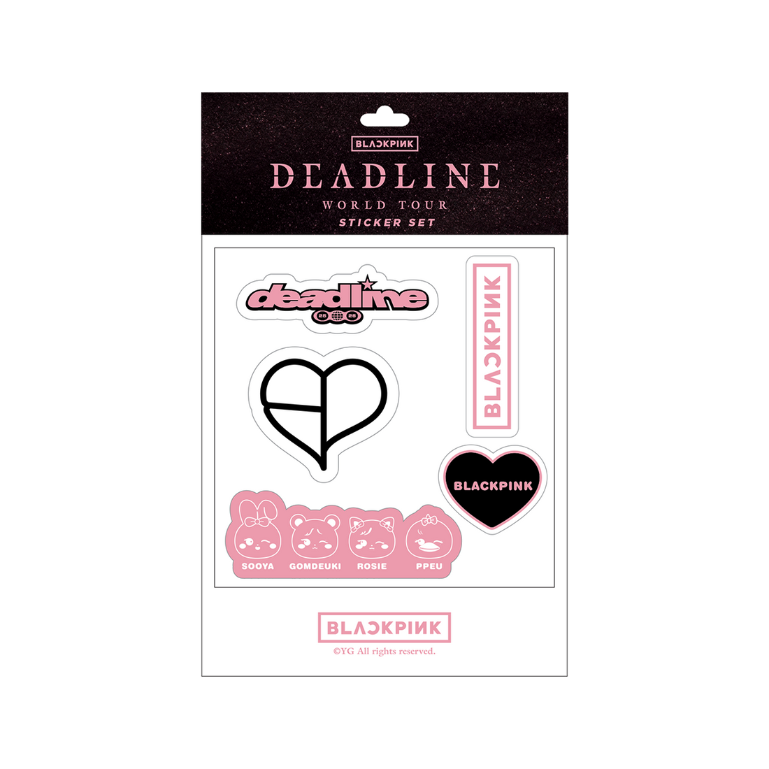 BLACKPINK Sticker Set – BLACKPINK OFFICIAL STORE (NA)